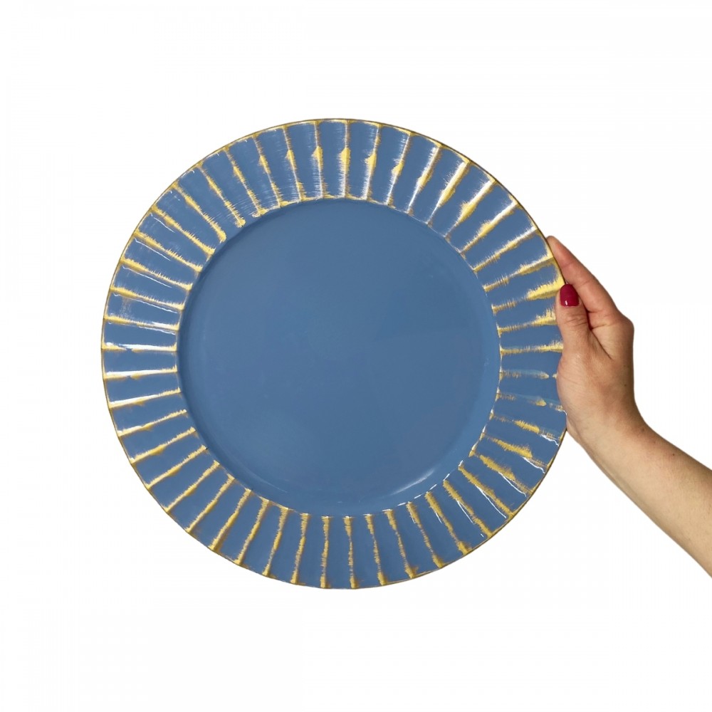 SOUSPLAT AZUL POLIURETANO 33X22